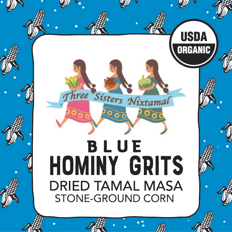 Organic White Hominy Grits