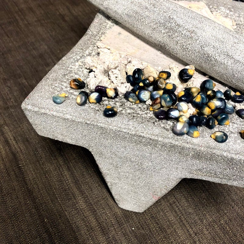 Blue Corn Fresh Hominy | Three Sisters Nixtamal